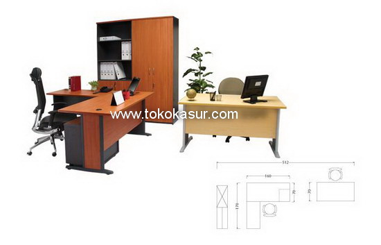 partisi uno, penyekat ruangan uno, uno partition, meja kantor rapih